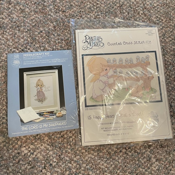 Precious Moments | Art | Vintage Cross Stitch Precious Moments Pattern ...